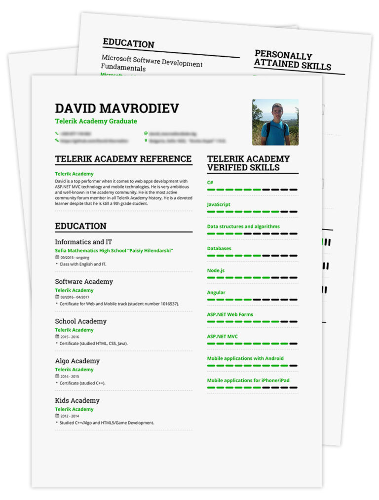 A Real Example of a Resume with No Work Experience Showing Impact | Enhancv