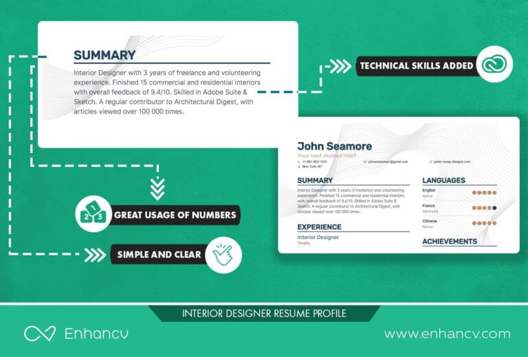 How To Write An Effective Resume Profile (With Examples) | Enhancv