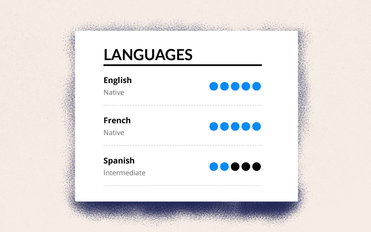 Language Skills On Resume How To Explain Proficiency Fluency