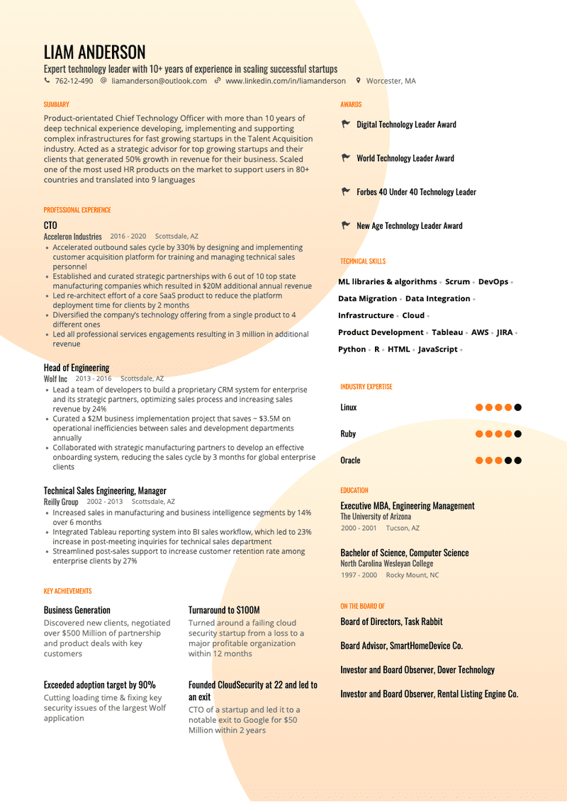 Two-Column Resume Templates for 2021 | Fit on One Page | PDF & TXT