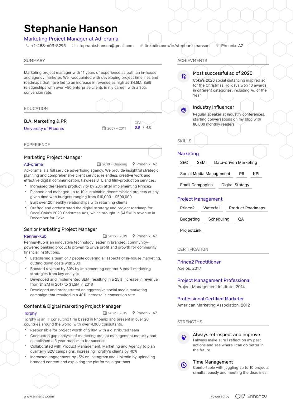 4 Job-Winning Project Manager Resume Examples in 2021