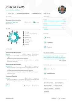 Administrative Assistant Resume Samples - A Step by Step Guide for 2021 ...