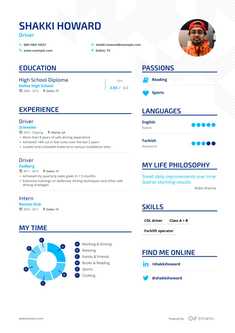 Job-Winning Driver Resume Examples, Samples & Tips | Enhancv