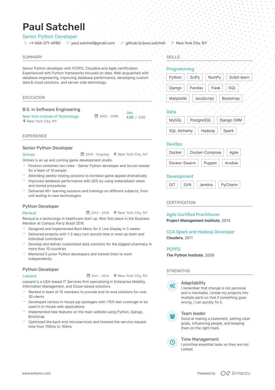 5 Python Developer Resume Examples For 2023 Resume Wo Vrogue co