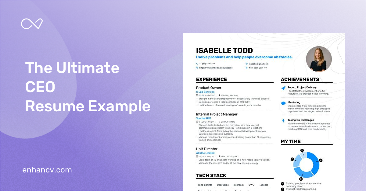 CEO Resume: Tips and Tricks for Writing a Job-Winning Resume