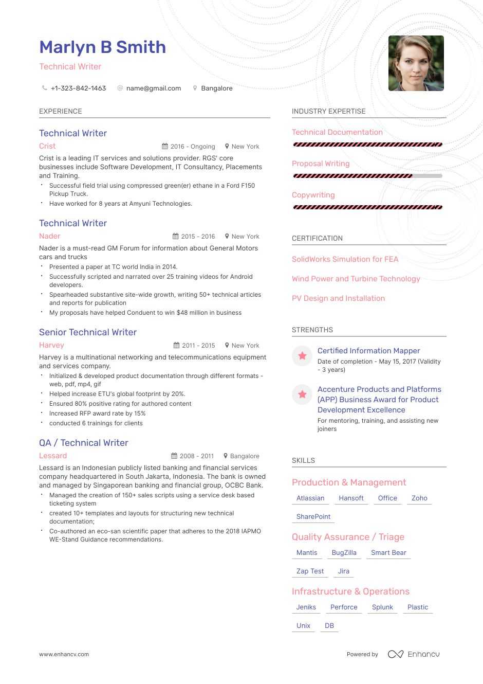 The Best Technical Writer Resume Examples Skills To Get You Hired