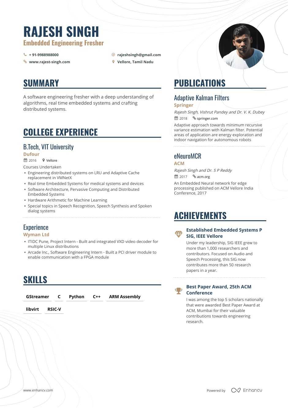 Simplefootage Resume Format For Freshers Software Engineers