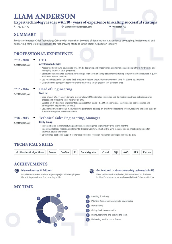 Free Resume Builder | Online Resume Builder | Enhancv.com