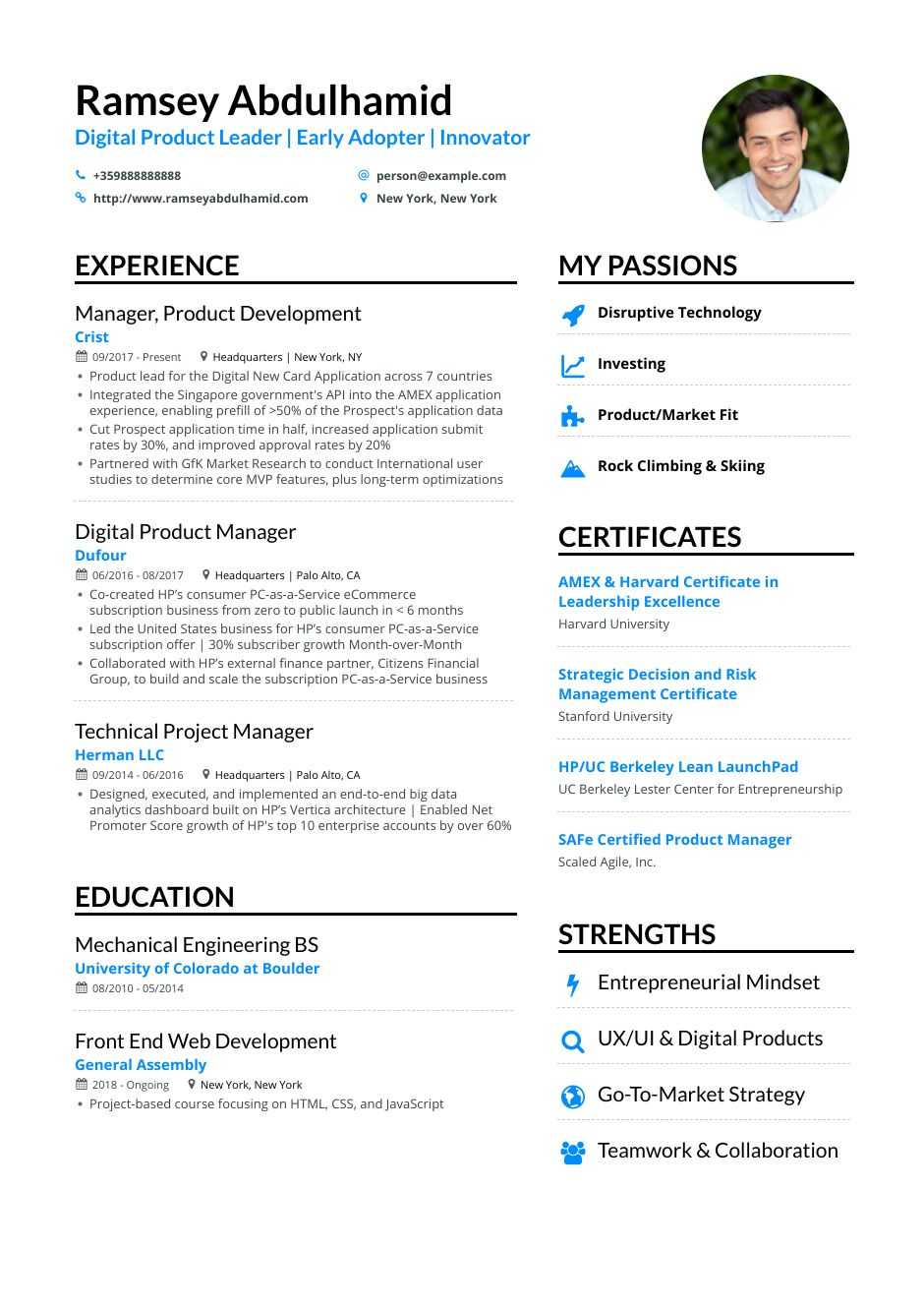 The Best 2020 Project Manager Resume Example Guide
